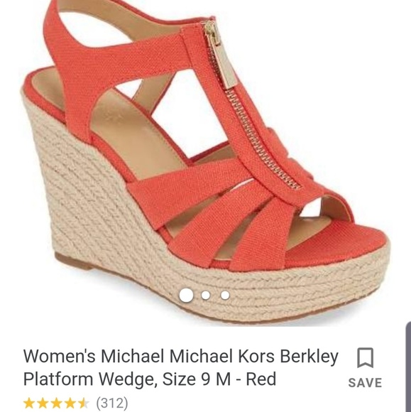 Michael Kors | Shoes | Michael Kors Platform Wedge Sandals | Poshmark